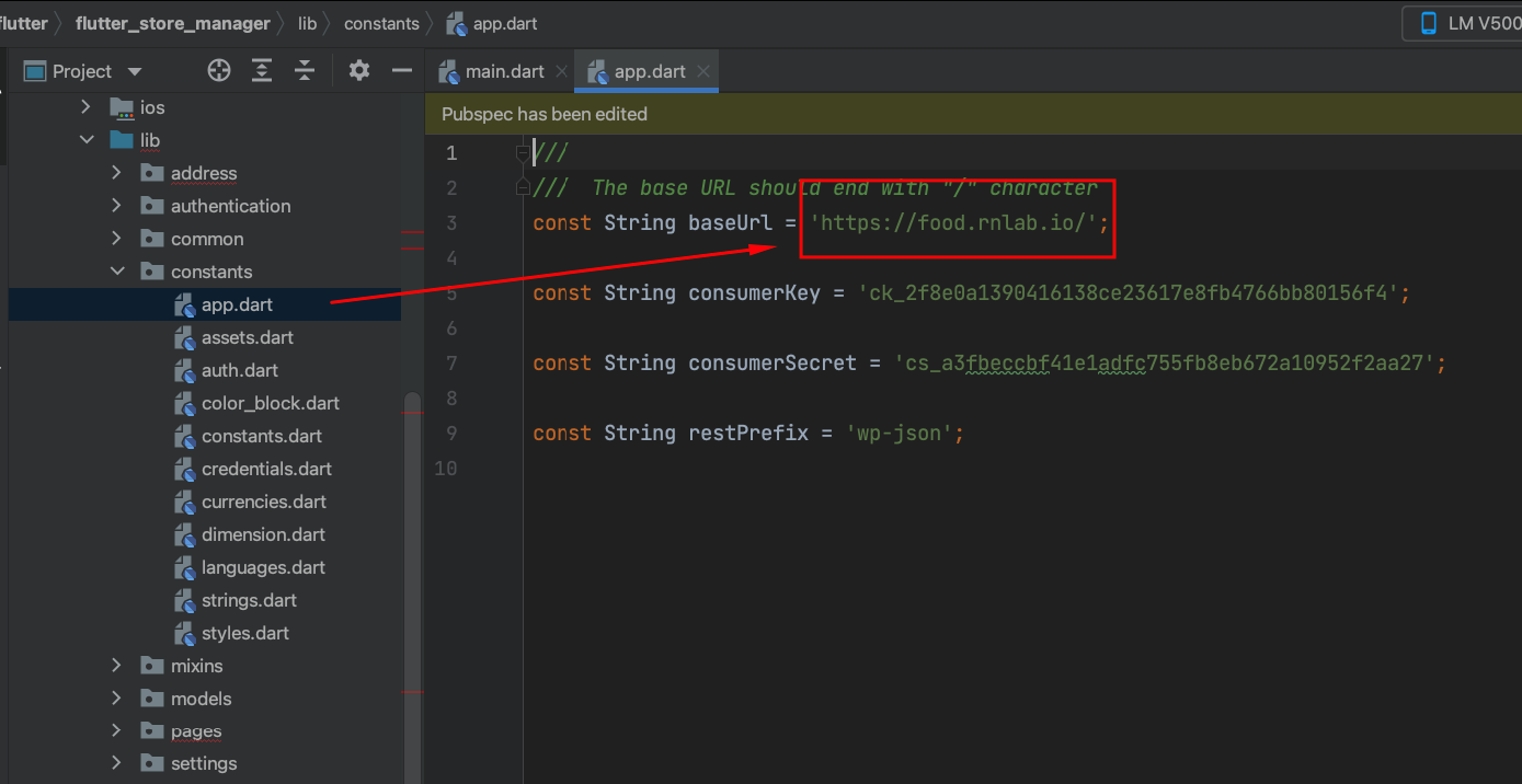 Config Base URL – Appcheap