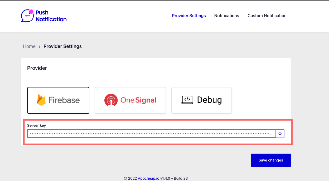 Push Notification – Appcheap