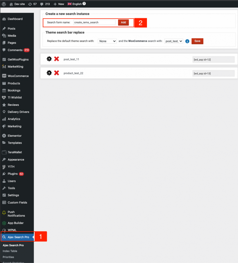 Ajax search pro Plugin – Appcheap